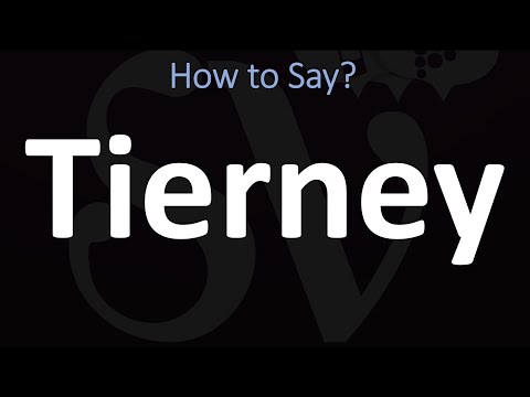 How to Pronounce Tierney? (CORRECTLY)