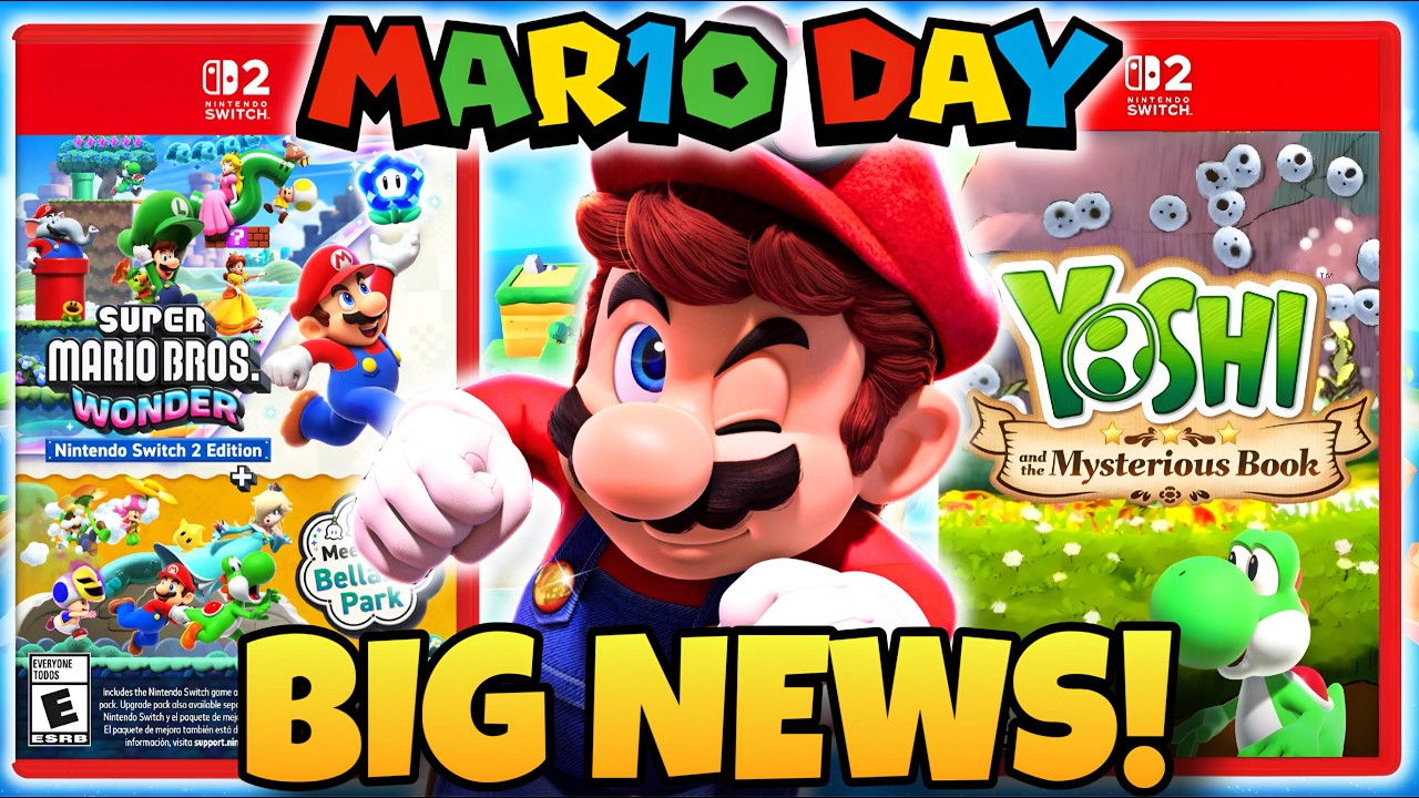 Nintendo Just Revealed BIG Mario Day 2026 Updates!