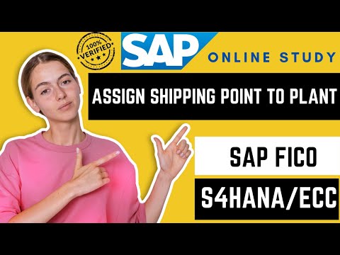 SAP FICO CLASS 15 | Assign Shipping Point to Plant | sap s4hana tutorial for beginners | what is sap