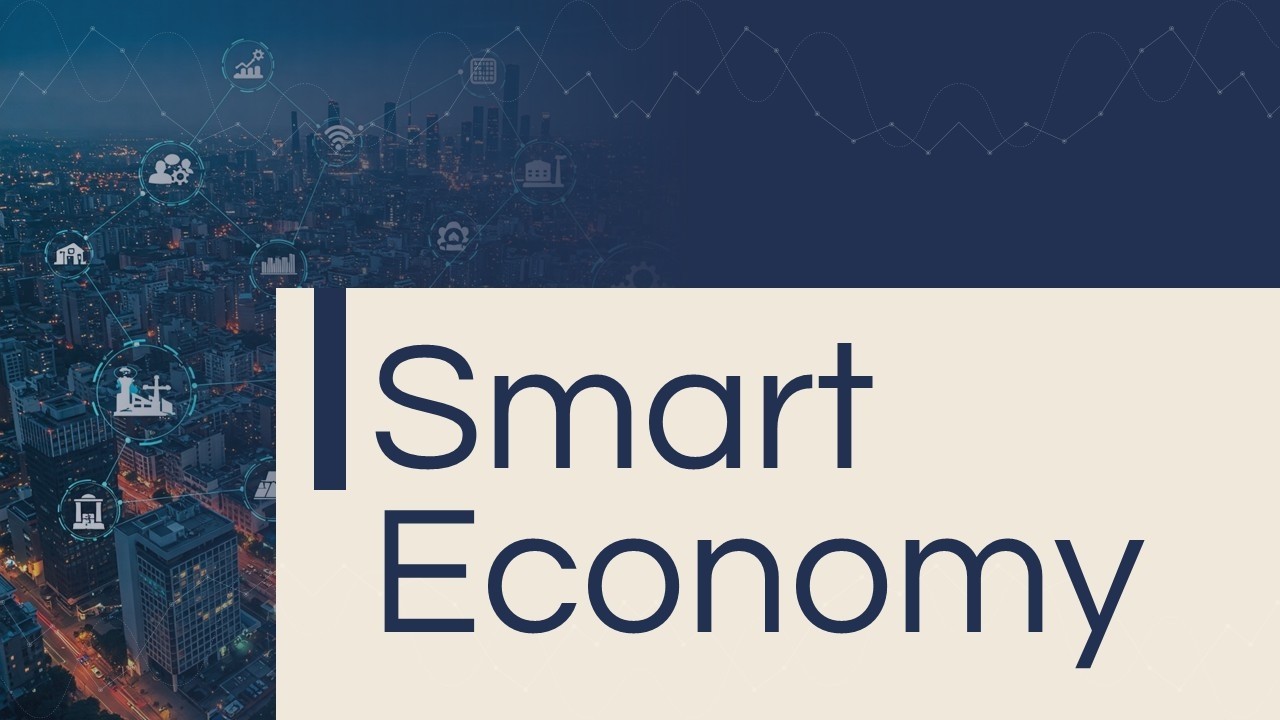 Smart Economy Animated PPT Template