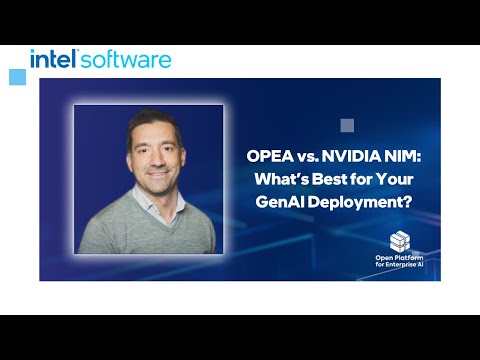 OPEA vs. NVIDIA NIM: What’s Best for Your GenAI Deployment?