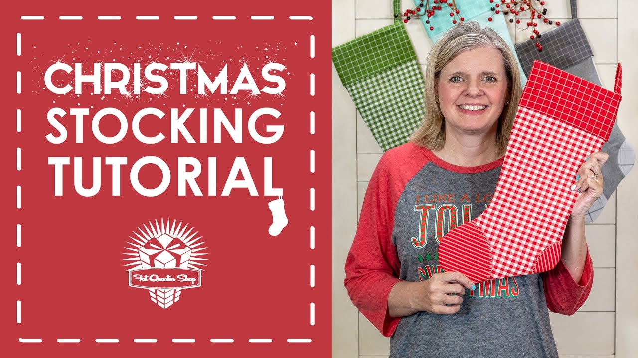 Try this Easy 🎄Christmas Stocking - Fat Quarter Friendly Christmas Stocking | Fat Quarter Shop