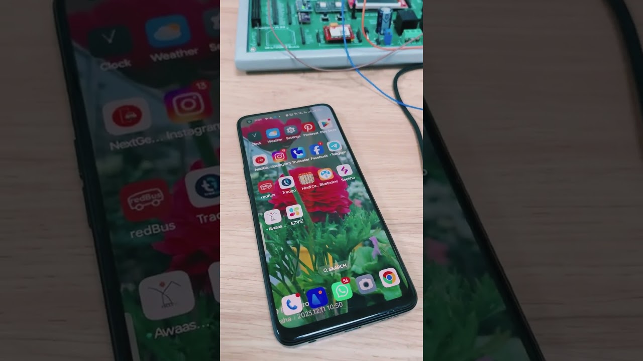 sim800c gsm mudule on AT command, #shorts #sim800l #gsm #module