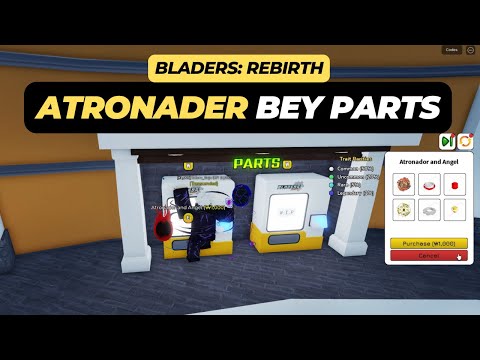 How to Get Atronader Bey Parts - Roblox Bladers: Rebirth