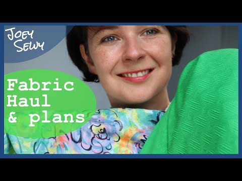 My August fabric haul and plans | includes the softest fabric in the world!