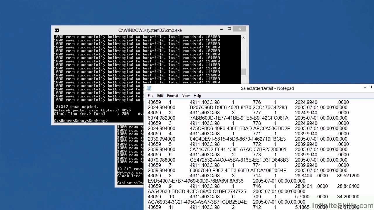 Microsoft SQL Server 70-462 Tutorial | BCP