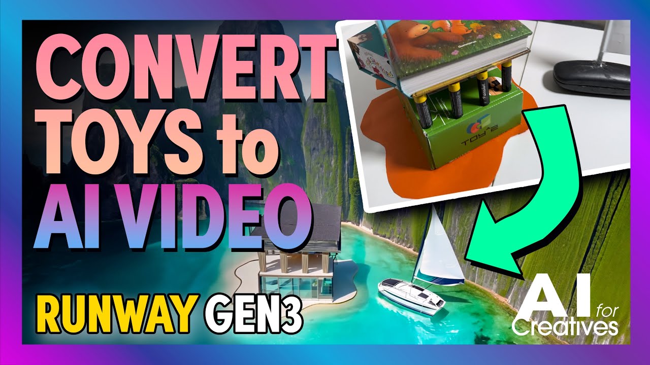 Video-to-Video with Runway Gen3: Creating a Beautiful Beach Villa Out of Cardboard Boxes