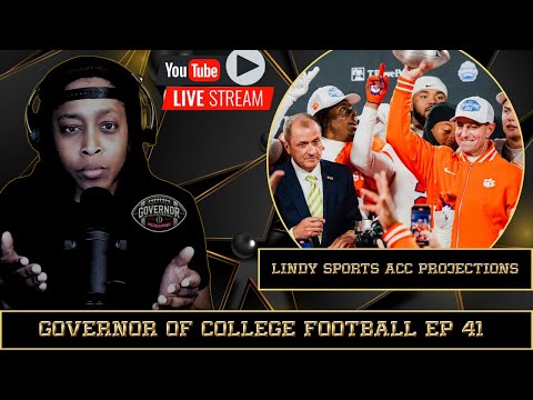 Lindy's ACC Projections | Governor of College Football EP 41