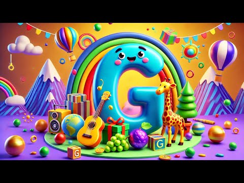 G Words for Kids | Learn Words That Start with G | Alphabet G Vocabulary