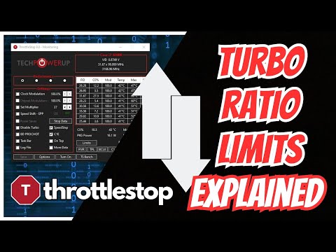 Throttlestop - Turbo Ratio Limits Explained | How to reduce temps in 12th & 13th gen #throttlestop