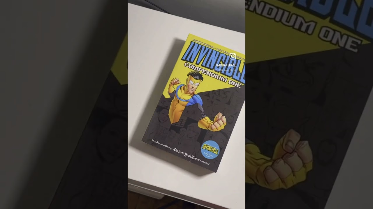 Unboxing the Invincible Compendium Volume 1 🦸🏾‍♂️