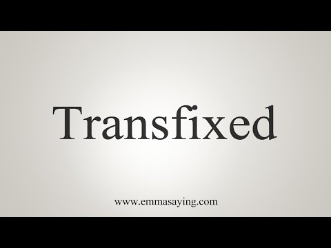 How To Say Transfixed
