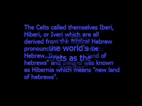 The Basques and Catalans are Atlanteans/Hebrews/Celts