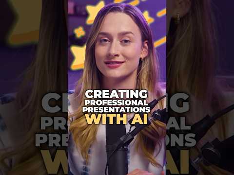 How to create professional presentations with AI