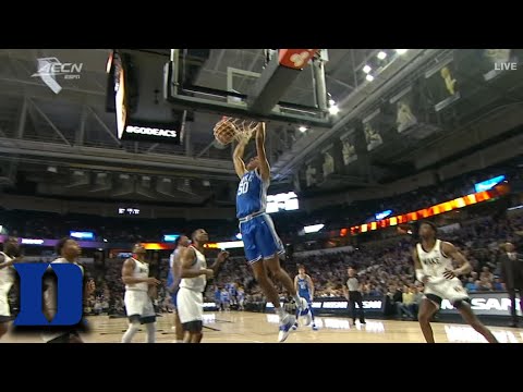 Duke's Justin Robinson Gets The Block On One End And The Dunk On The Other