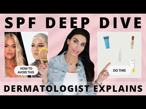SPF Deep Dive: Dermatologist explains Sunscreen & Protection #sunscreen #spf #sunprotection