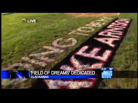 Baseball field dedicated to Jake Arntson