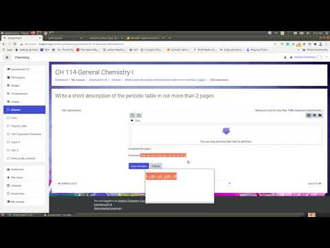 Moodle Chem,SHC (Part 2)