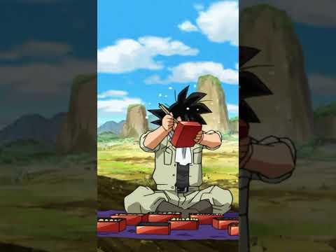 when goku eats his lunch #shorts #db #dbz #dbs