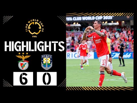 Golo de Ángel Di María | Benfica x Auckland City 6-0 RESUMO | Campeonato do Mundo de Clubes FIFA
