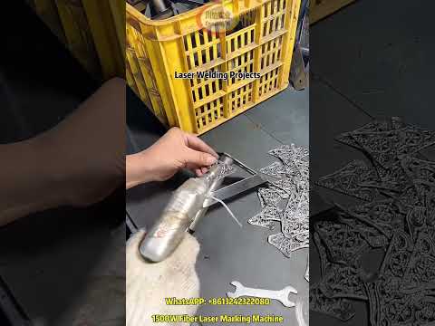 Working With The 1500W Laser Welding Machine