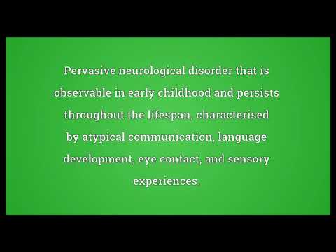 Autism Meaning
