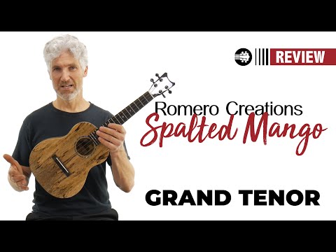 Romero Creations Grand Tenor Spalted Mango Ukulele RC-GT-MG | #Ukulele Review