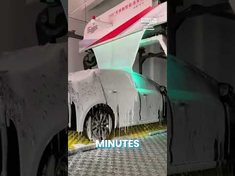 3-Minute Spotless Car Wash with 360° Foam and High-Pressure Spray
