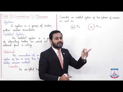 Class 9 - Physics - Chapter 3 - Lecture 4 - Force & Conservation of Momentum - Allied Schools