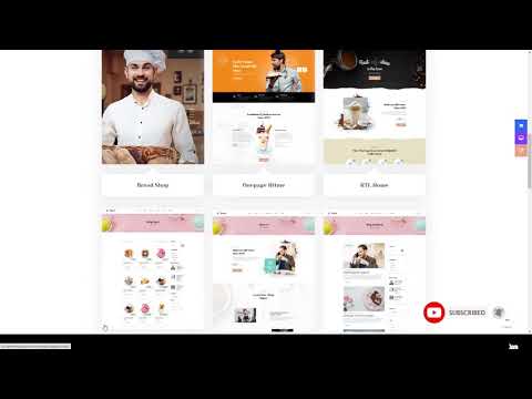 Bagery - Ice Cream Shop WordPress Theme bakery shop food