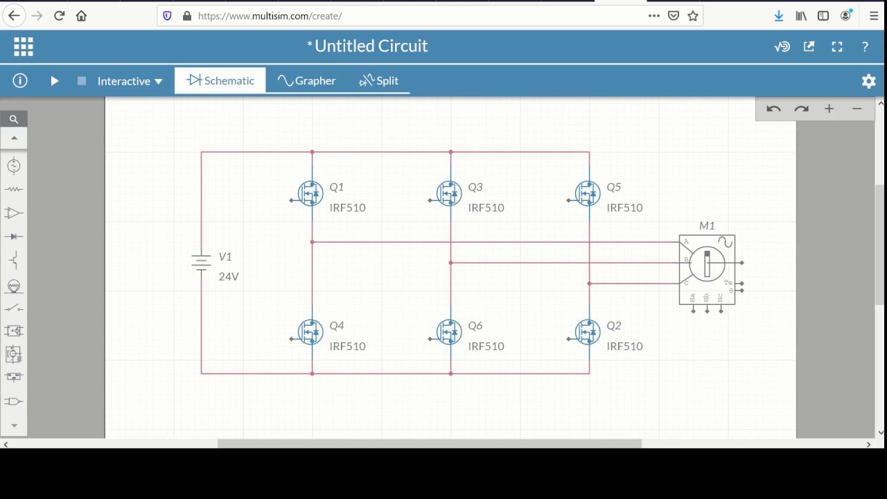 Electronic Commutation Explained with a Six-Switch BLDC Bridge