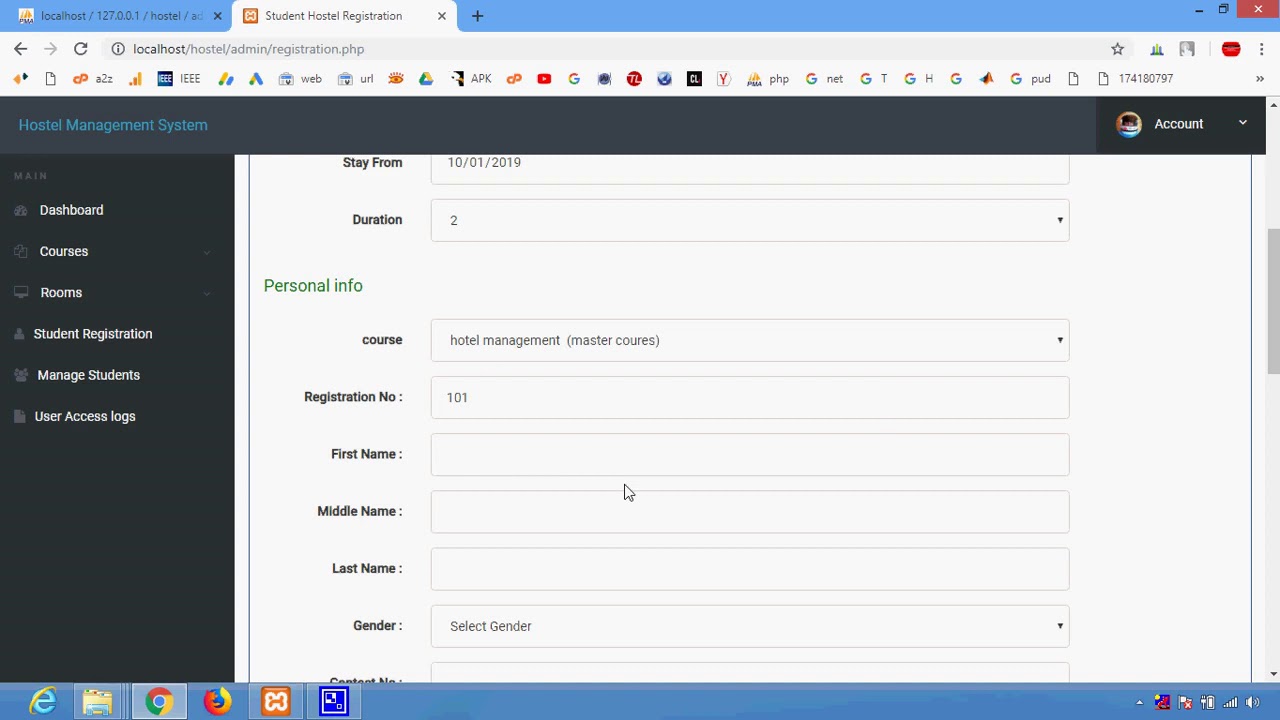 Hostel Management System in PHP - OKOK PROJECTS- Final Year Projects ...