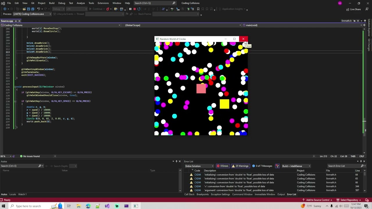 CS330: Module 8 - Coding Collisions
