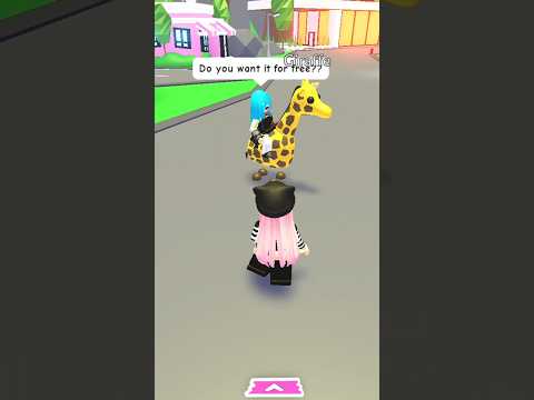 People Falling for this TRICKY SCAM in Adopt Me 😬❌ #adoptme #shorts #robloxedit #robloxgame #mdq