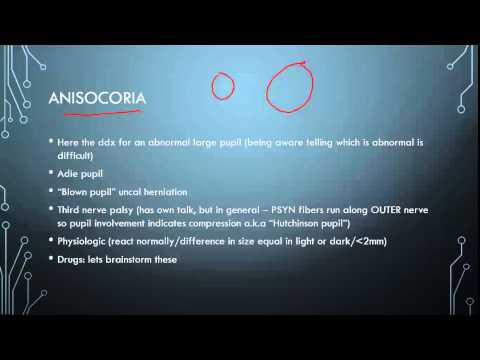 Neuro-ophthalmology: pupillary reactions