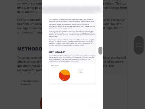 Research Paper on the Psychological Effects of Social Media