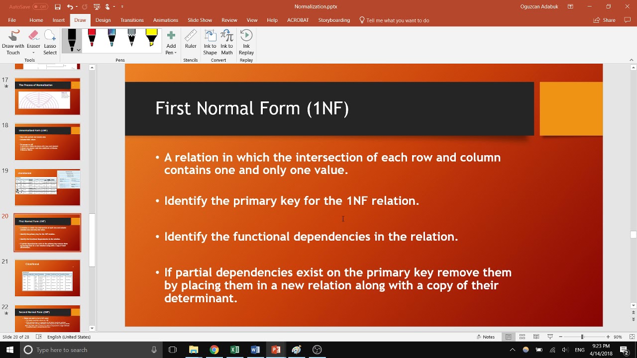 Database Normalization Part 4 Normal Forms