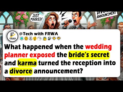 What Happened When The WEDDING PLANNER Exposed The BRIDE’S Secret And KARMA Turned Joy Into Divorce?