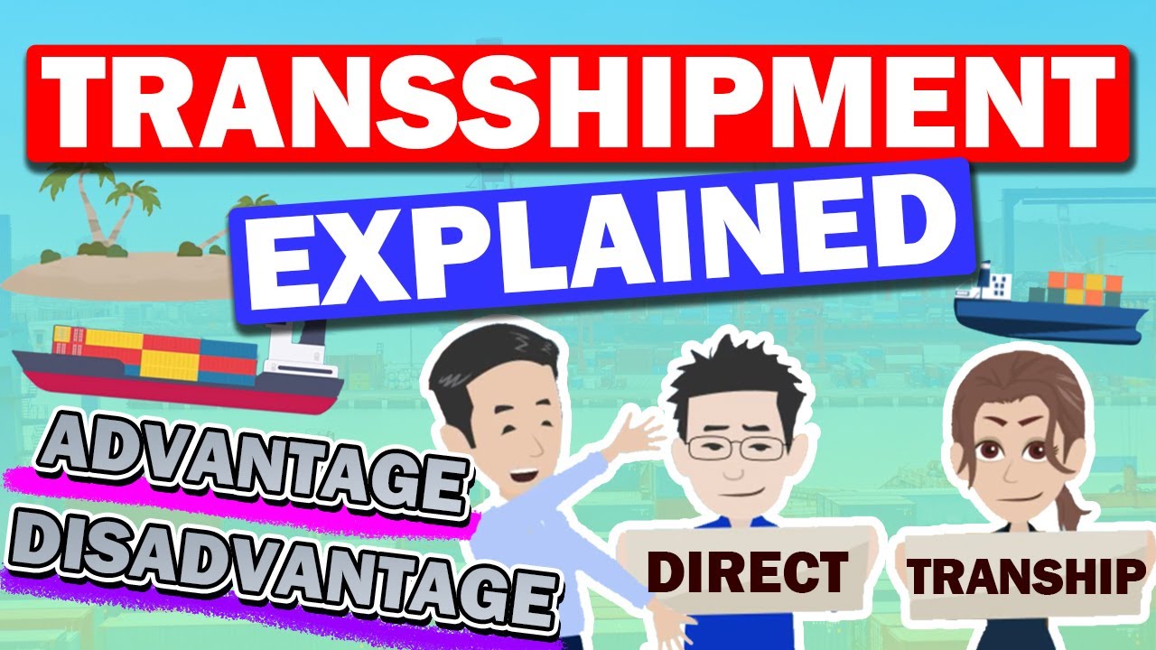 About Transshipment of Ocean Transportation.  Explaining congestion of Hub Port.