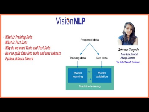 What is Train & Test Split | How to split data in python | VisionNLP