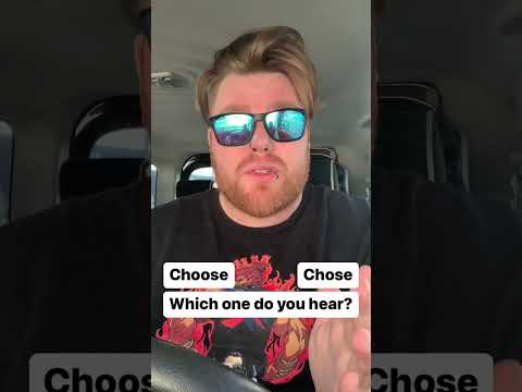 Which one do you hear? Choose vs Chose 🤔 || Learn British Pronunciation