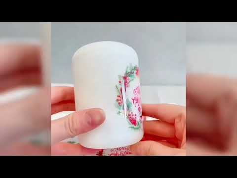 Custom Candle Label with UV DTF Transfer : Waterproof & Heat-Proof Stickers for Candles