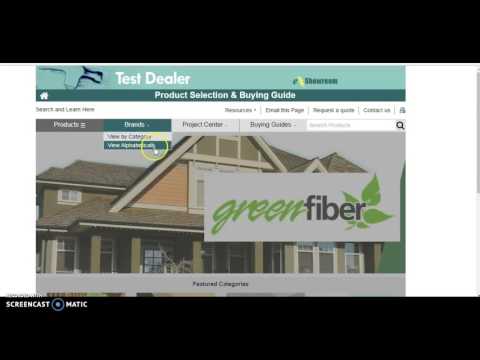 eShowroom redesign overview