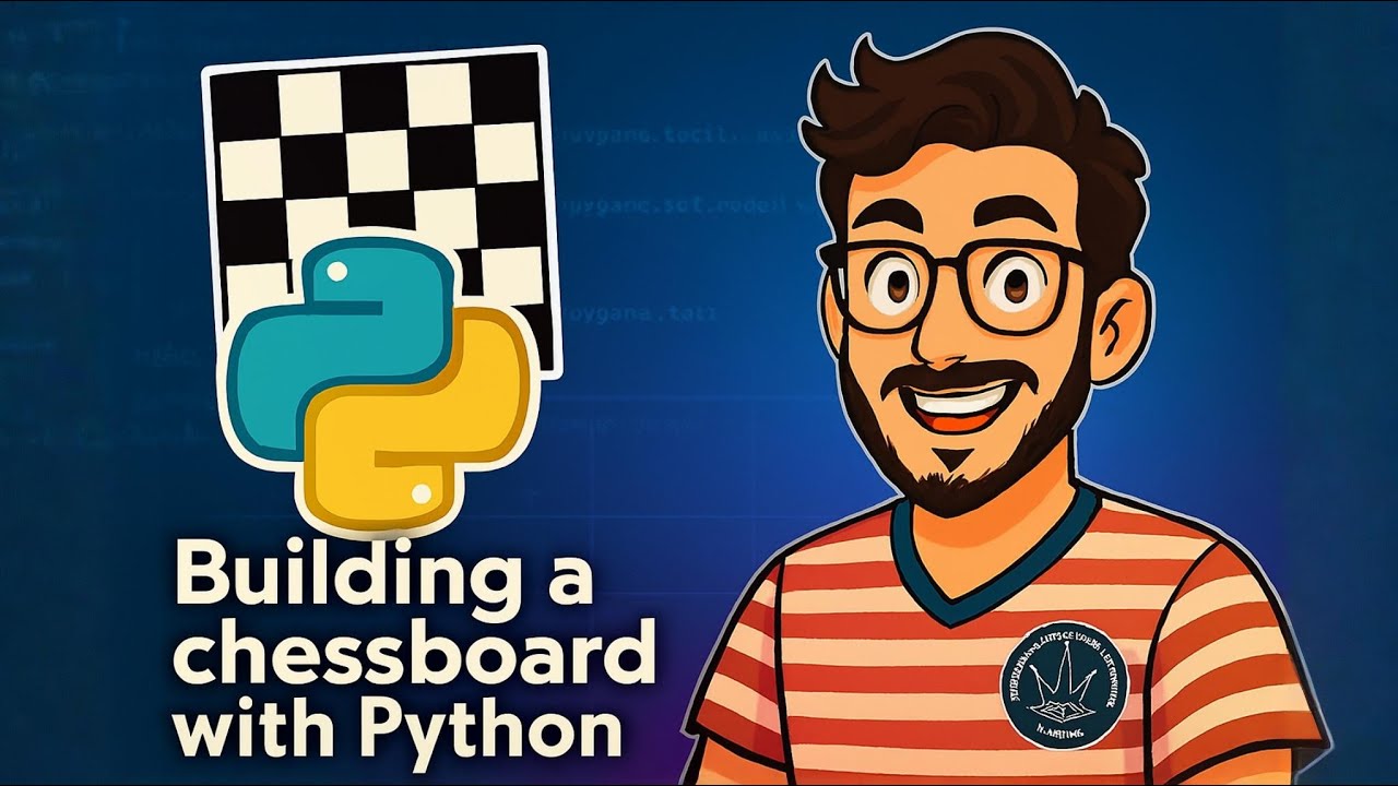Draw a Chessboard with Python 🐍 | NumPy & Matplotlib Tutorial