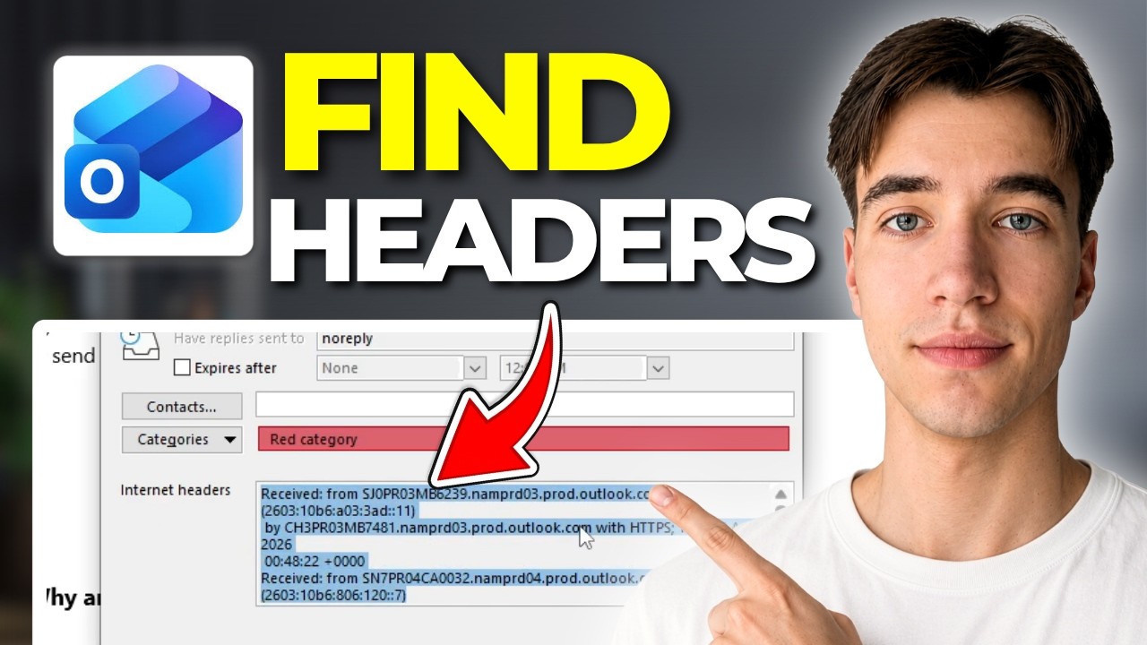 How To Find Message Headers In Outlook (Tutorial 2026)