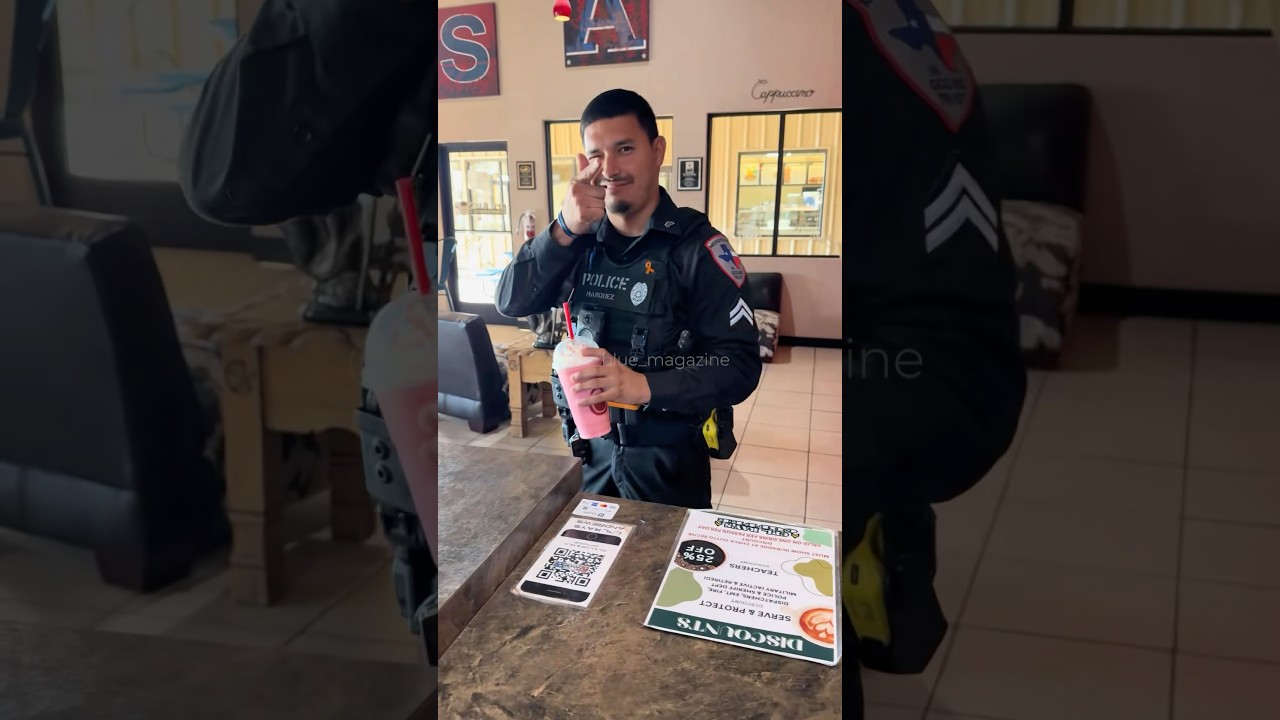 Officer can’t catch a break from his colleagues 😭