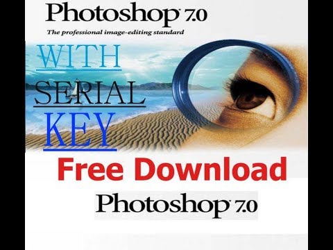 How to download and install adobe photoshop 7.0 in windows free with key in hindi BY Computer master