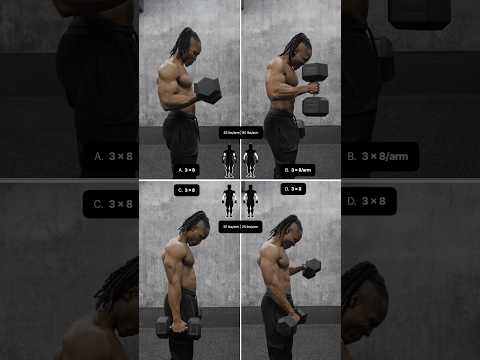 Dumbbell biceps + forearm movements to try!🔥