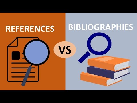 References vs Bibliography | Definition, Example