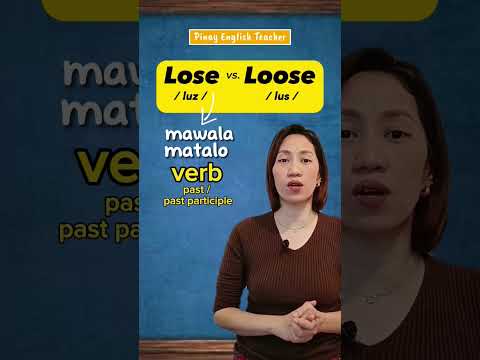 LOSE vs. LOOSE || Common Definitions (Write your answer in the comment section!)